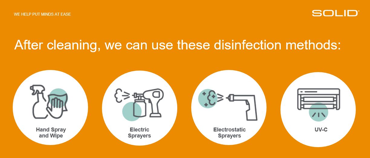 How to Choose the Right Disinfection Methods for Your Facilities - SOLID
